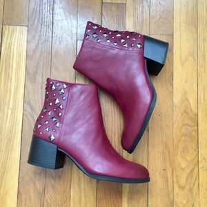 Circus by Sam Edelman | Shoes | Red Ankle Boots | Poshmark